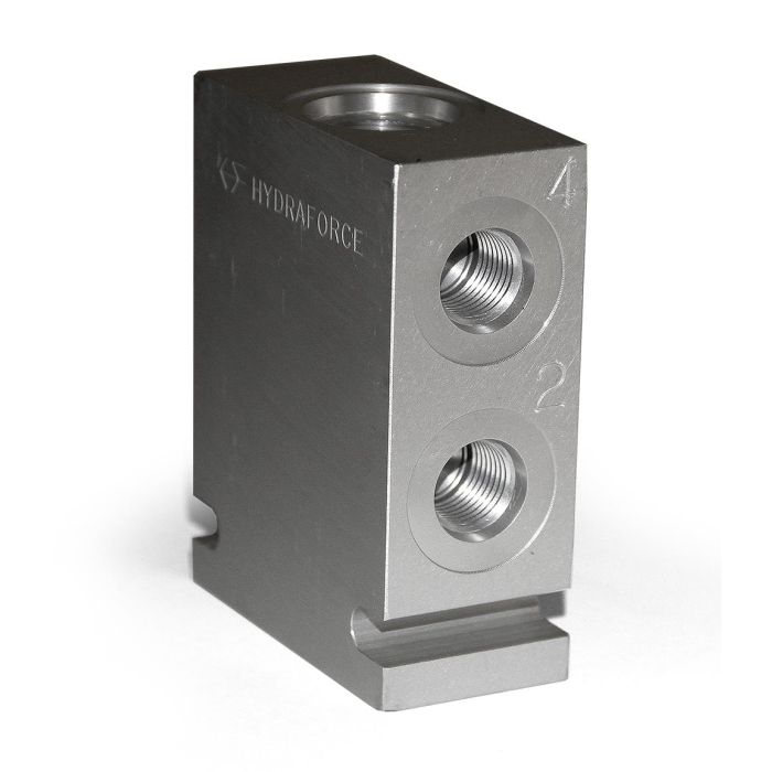 Hydraforce Heavy Duty Flow Divider/Combiner: VALVE CARTRIDGE BLOCK, 3 ...
