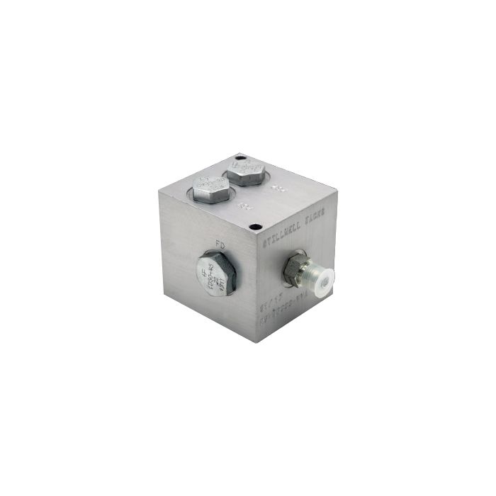 Stillwell Jacks' Flow Divider with Integrated PO Checks